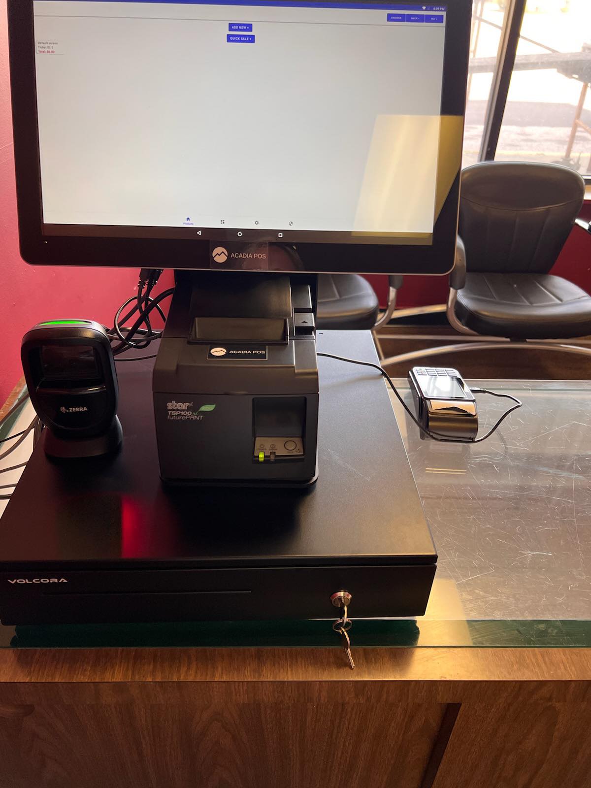 Hardware Setup Gallery - Acadia POS